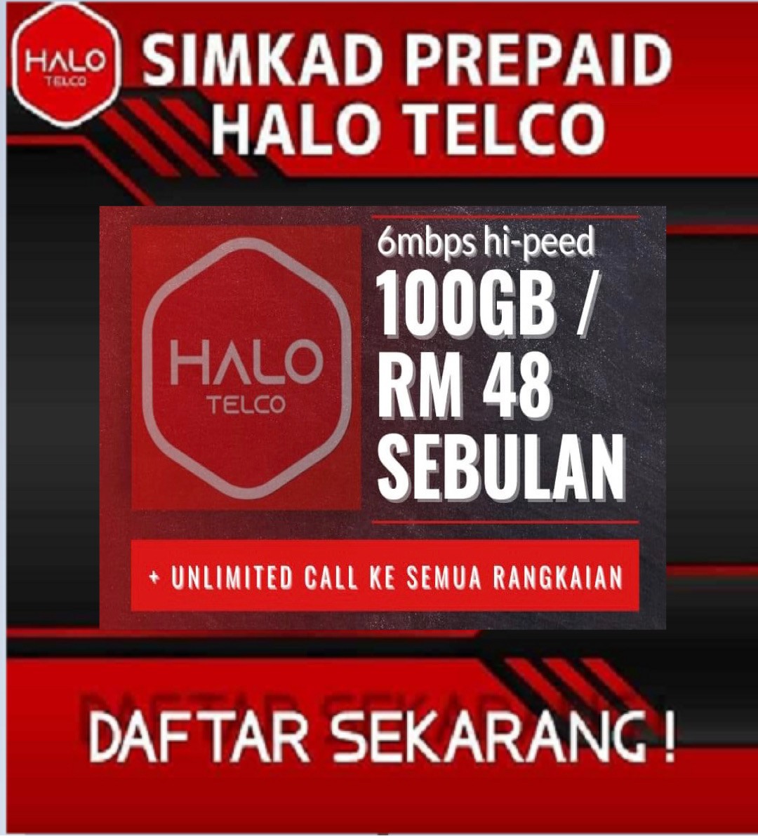 Sim kad halo telco line celcom